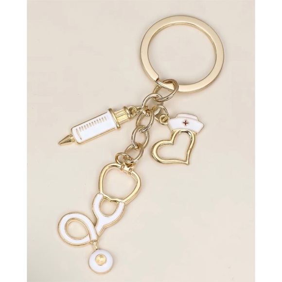 Accessories | Healthcare Key Chain Bag Charm | Poshmark